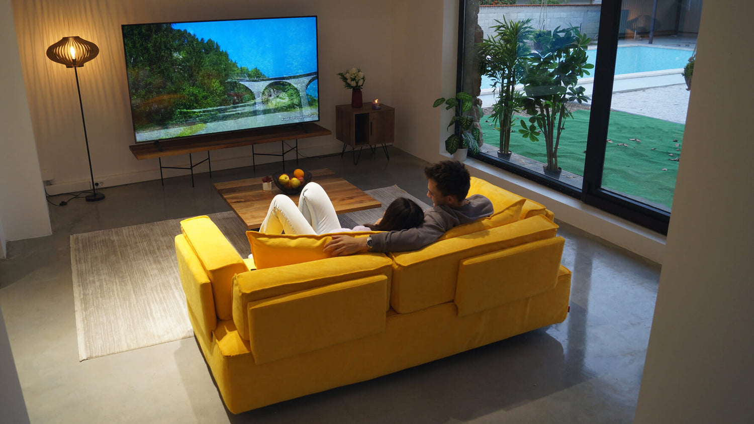 The optimal height and position for your living room TV